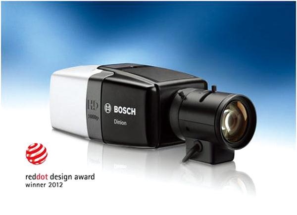 보쉬의 Dinion HD 1080p 카메라 신망있는 red dot award 수상
