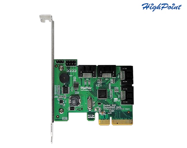 앤디코, RAID 5 지원용 보급형 RAID 컨트롤러 ‘HIGHPOINT RocketRAID 640L’ 출시