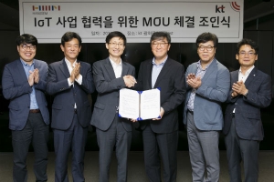KT-한샘, 홈 IoT 대중화 협력 MOU 체결