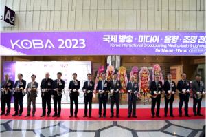 제31회 국제 방송·미디어·음향·조명 전시회(KOBA 2023) 성료